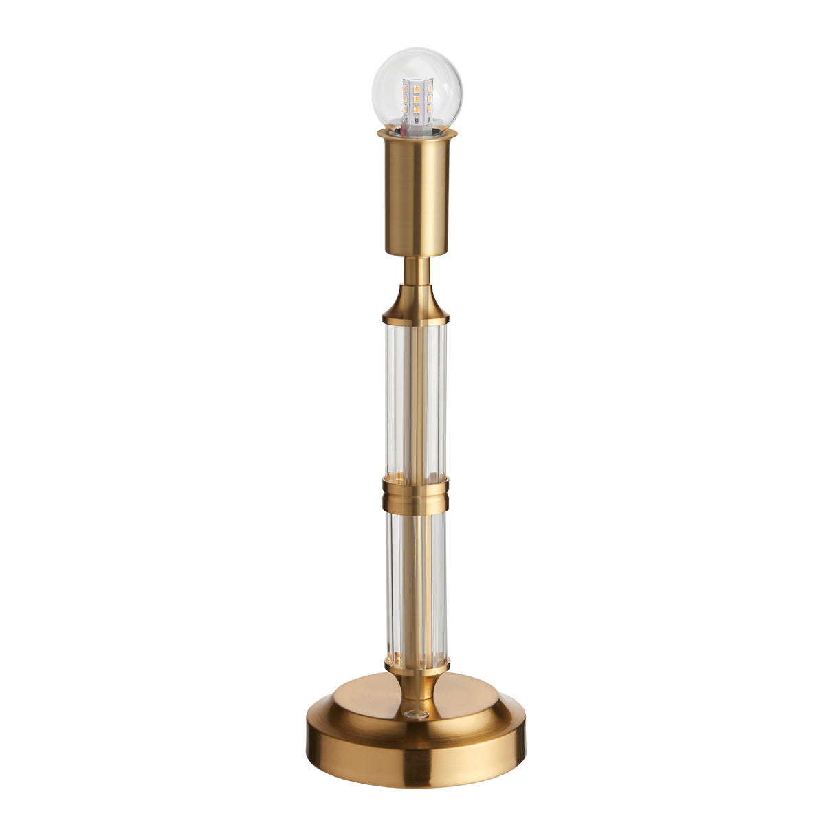 Avery Rechargeable Touch Table Lamp - Base Only — Exclusive Lighting Ltd