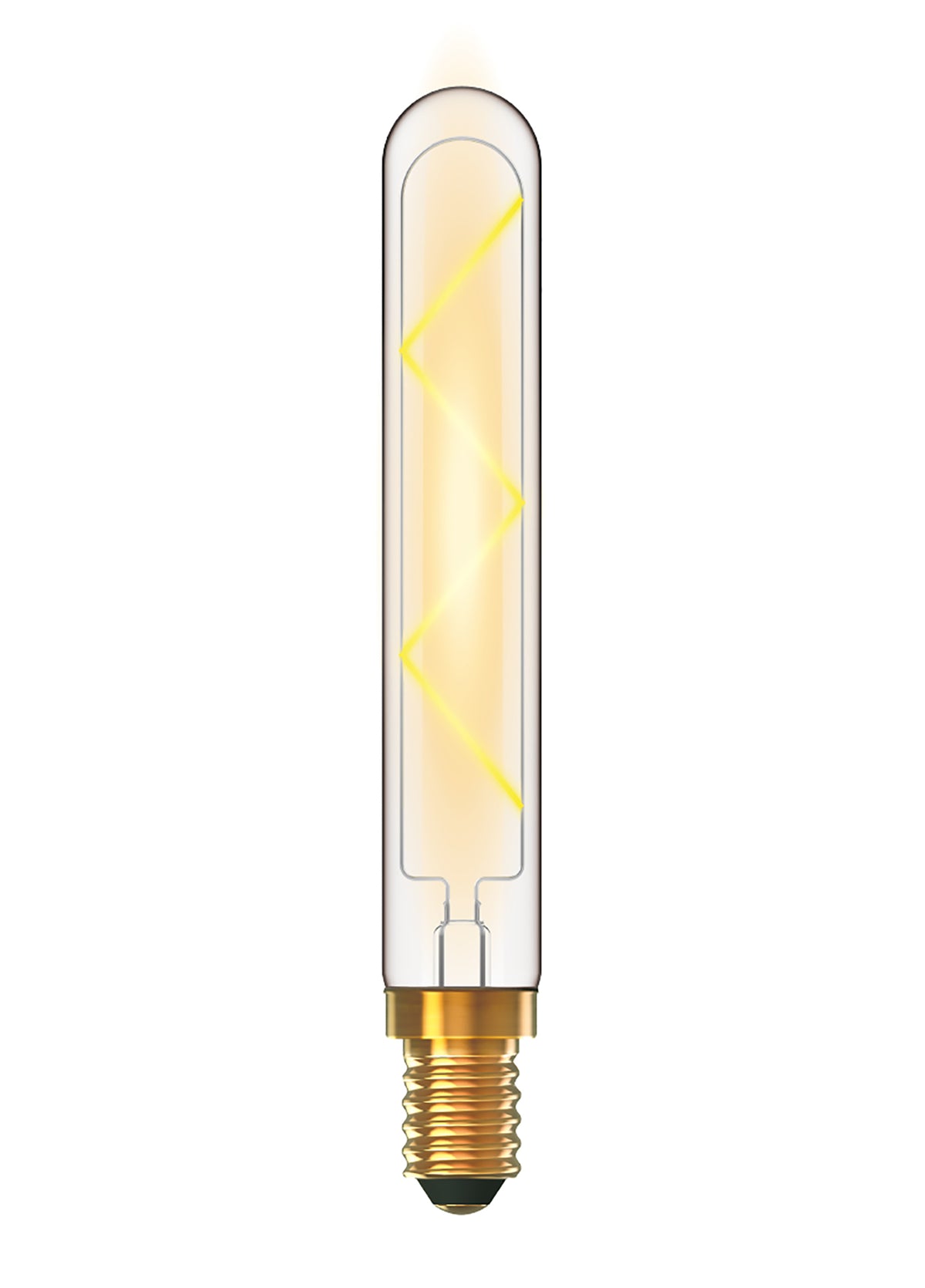 LED E14 Short Test Tube - Zig Zag — Exclusive Lighting Ltd