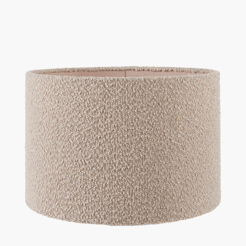 Dolly Taupe Boucle Shade — Exclusive Lighting Ltd