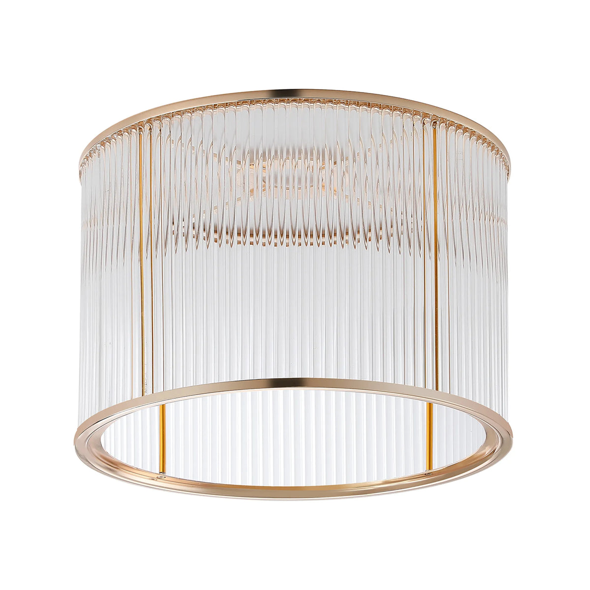 Azure 30cm Large Glass Rod Shade — Exclusive Lighting Ltd