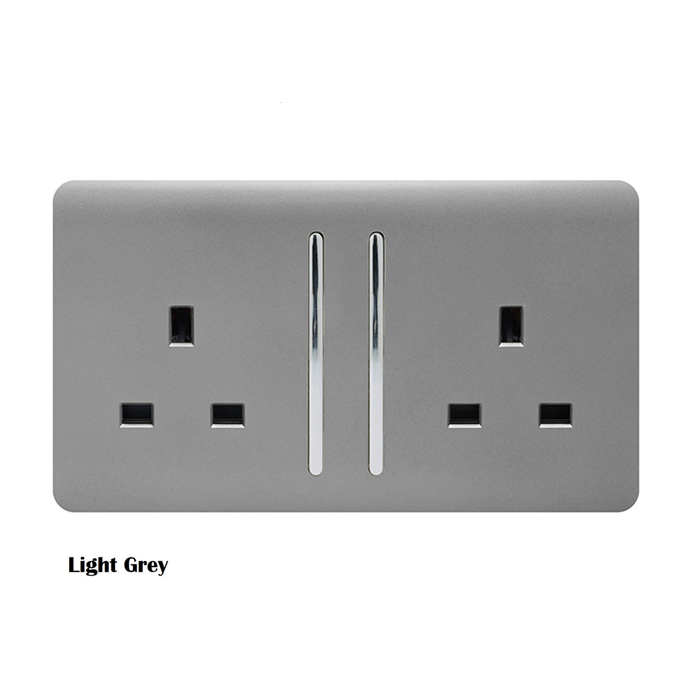 Double Socket : 2 Gang — Exclusive Lighting Ltd