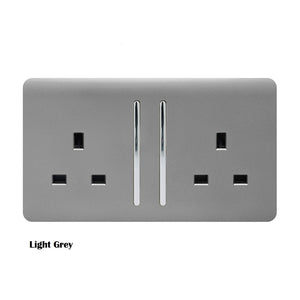 Double Socket : 2 Gang — Exclusive Lighting Ltd