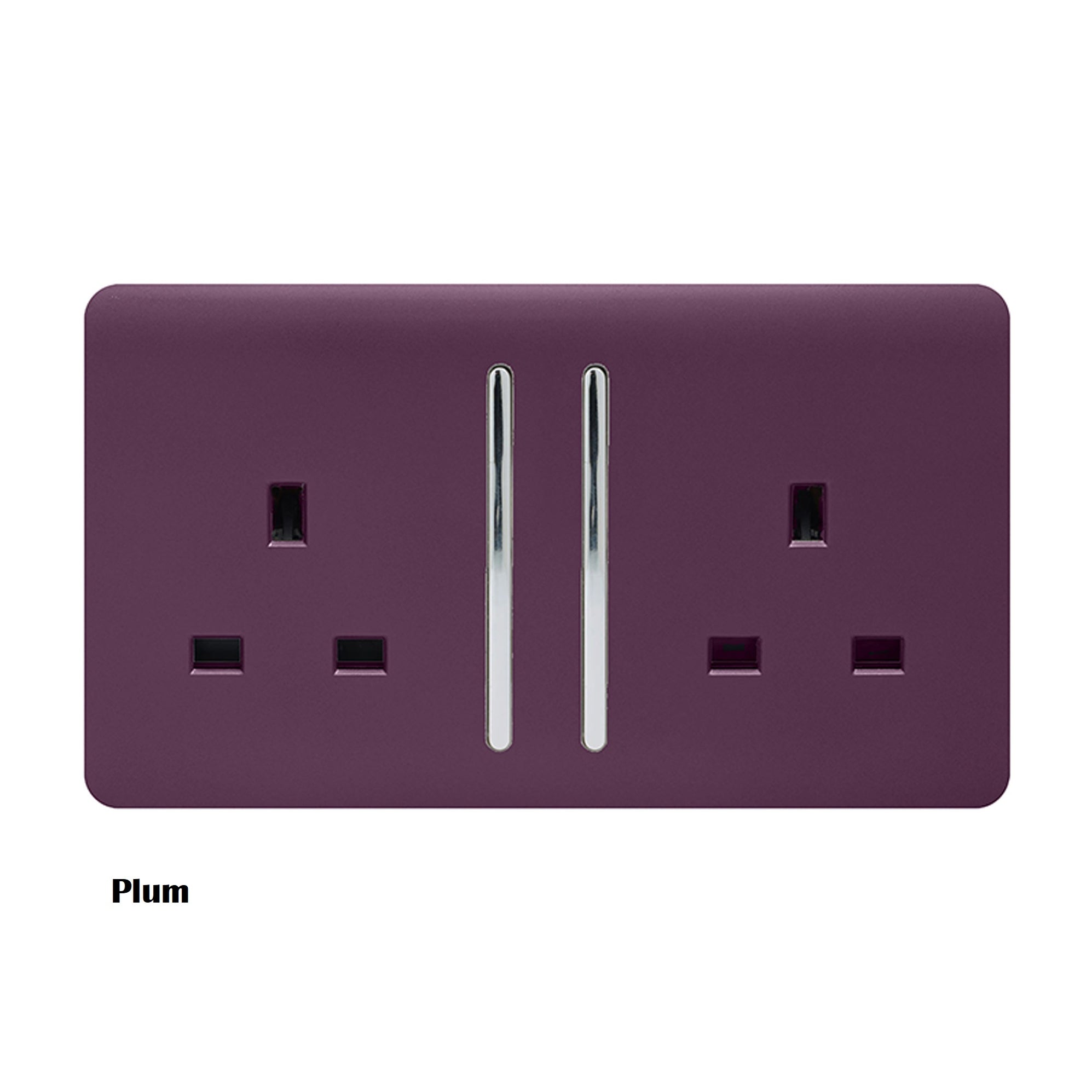 Double Socket : 2 Gang — Exclusive Lighting Ltd