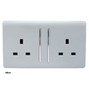 Double Socket : 2 Gang — Exclusive Lighting Ltd