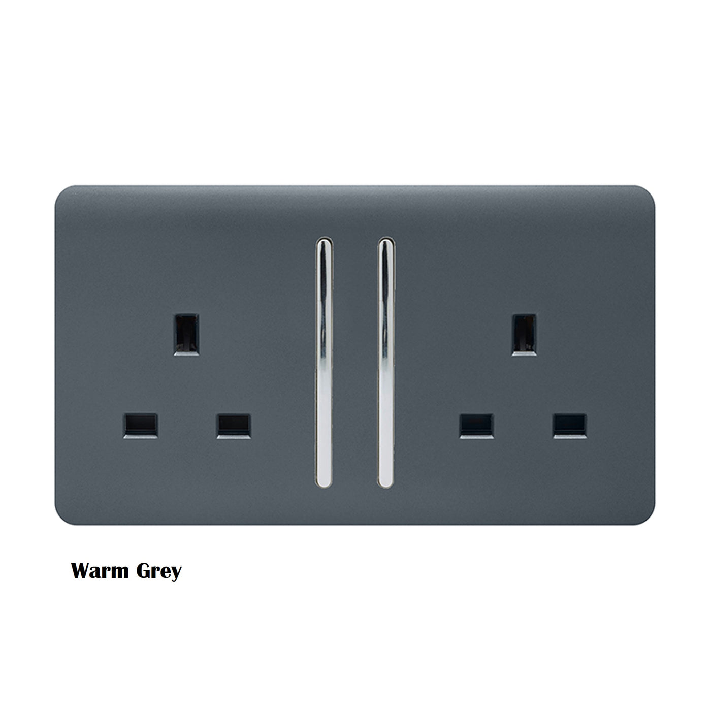 Double Socket : 2 Gang — Exclusive Lighting Ltd