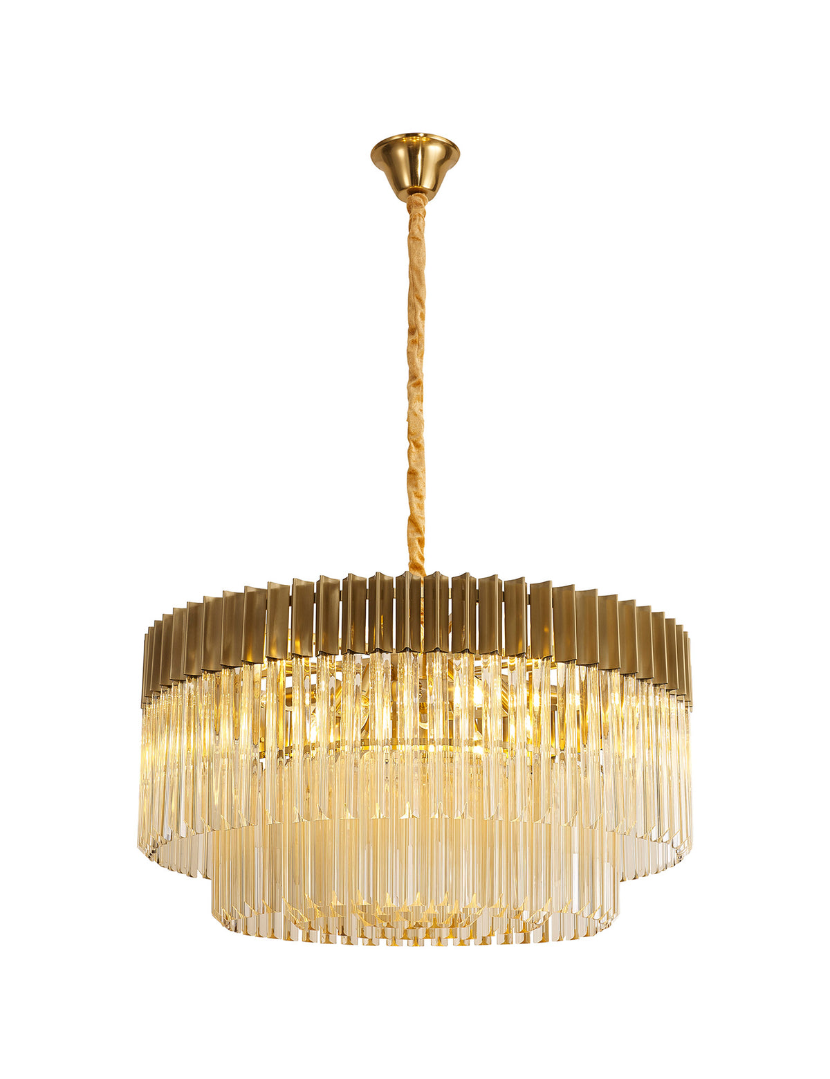 Belize Pendant - Cognac Glass — Exclusive Lighting Ltd